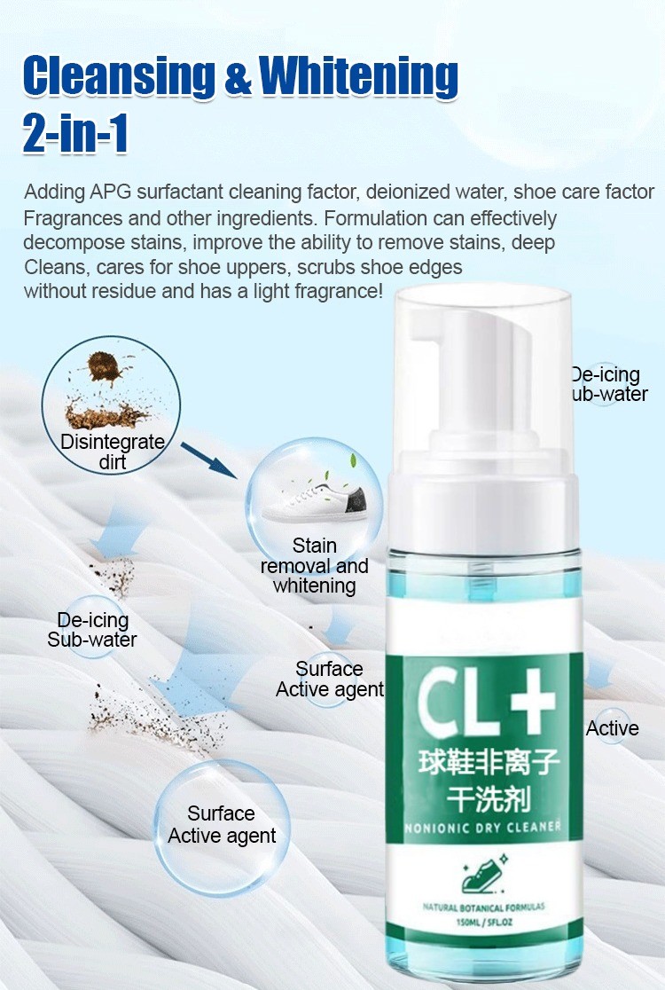 【White Shoes Cleaner】Deep Cleansing Shoe White Shoe Cleaner Clear And ...
