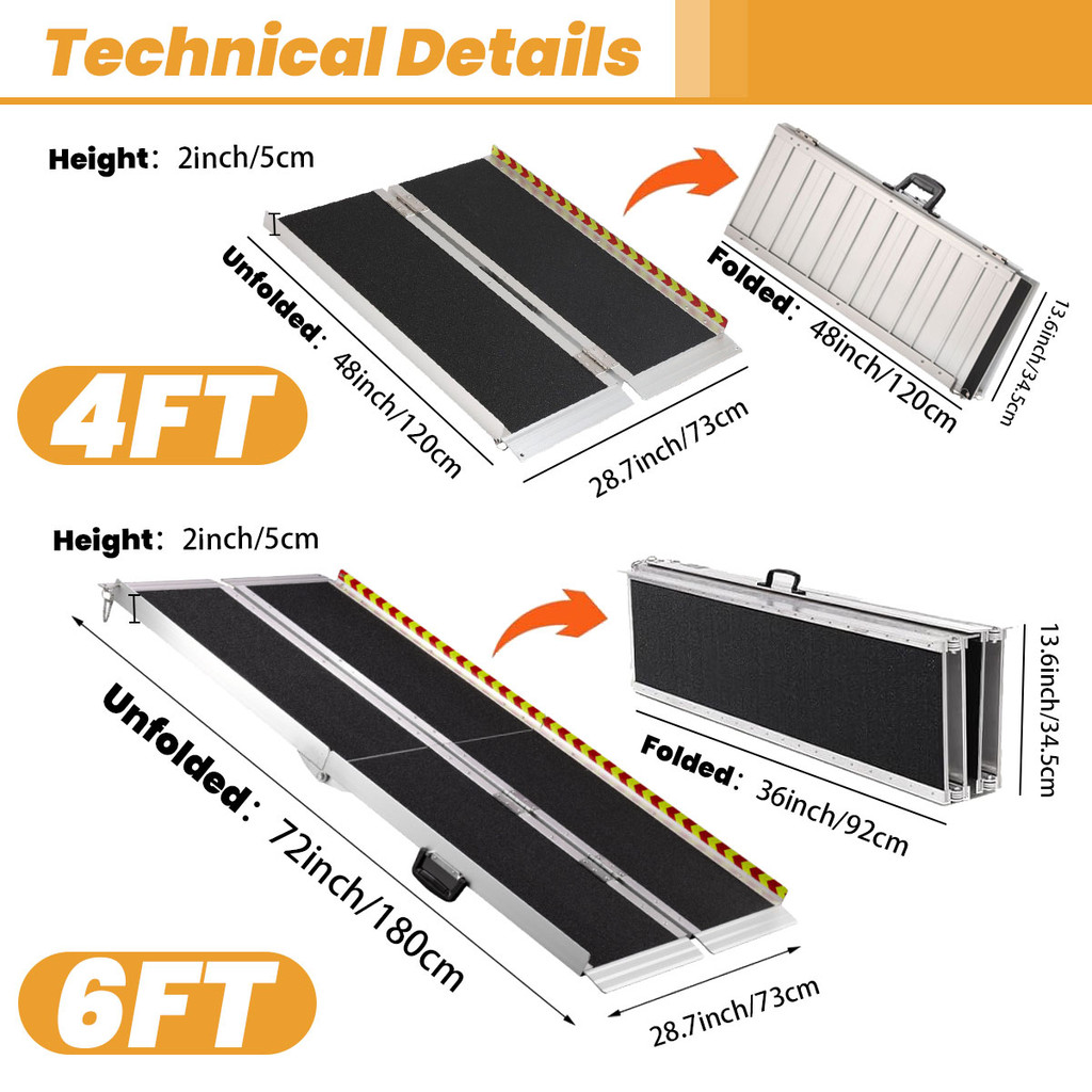 Ramp for Wheelchair, Ramp for Bike,Wheelchair Climb Up Stair,Bike Climb ...