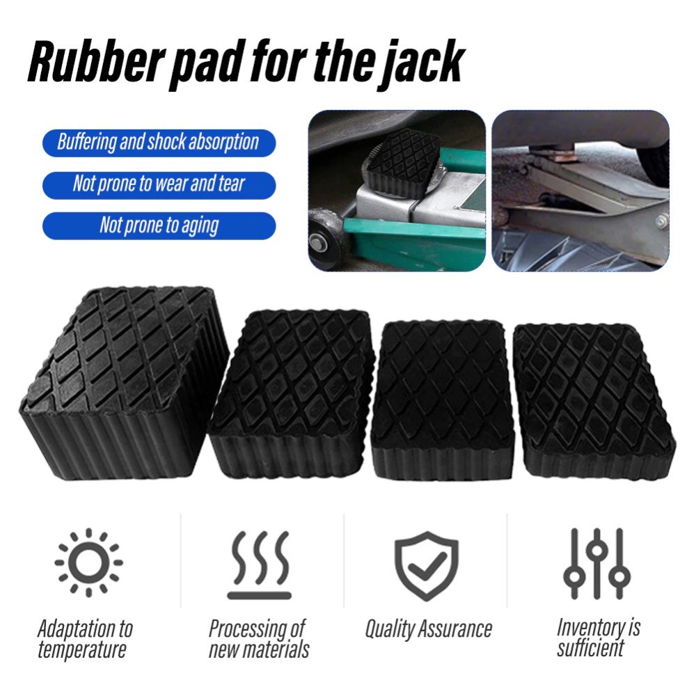 Car Scissor Lift Rubber Pad 2 Post Lift Jack Rubber Pad Jack Rubber ...