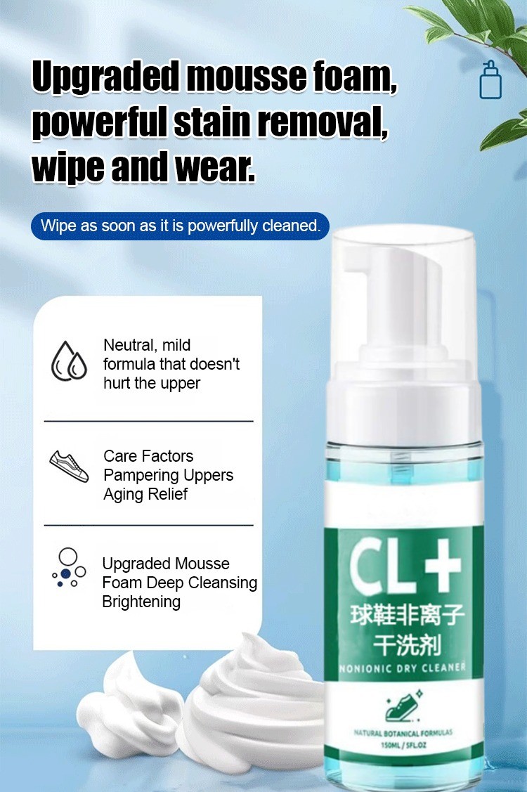 【White Shoes Cleaner】Deep Cleansing Shoe White Shoe Cleaner Clear And ...