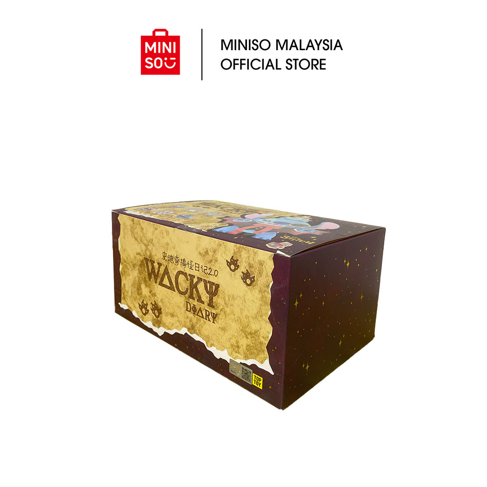 MINISO Disney Stitch's Wacky Diary 2.0 Series Figures Blind Box ...