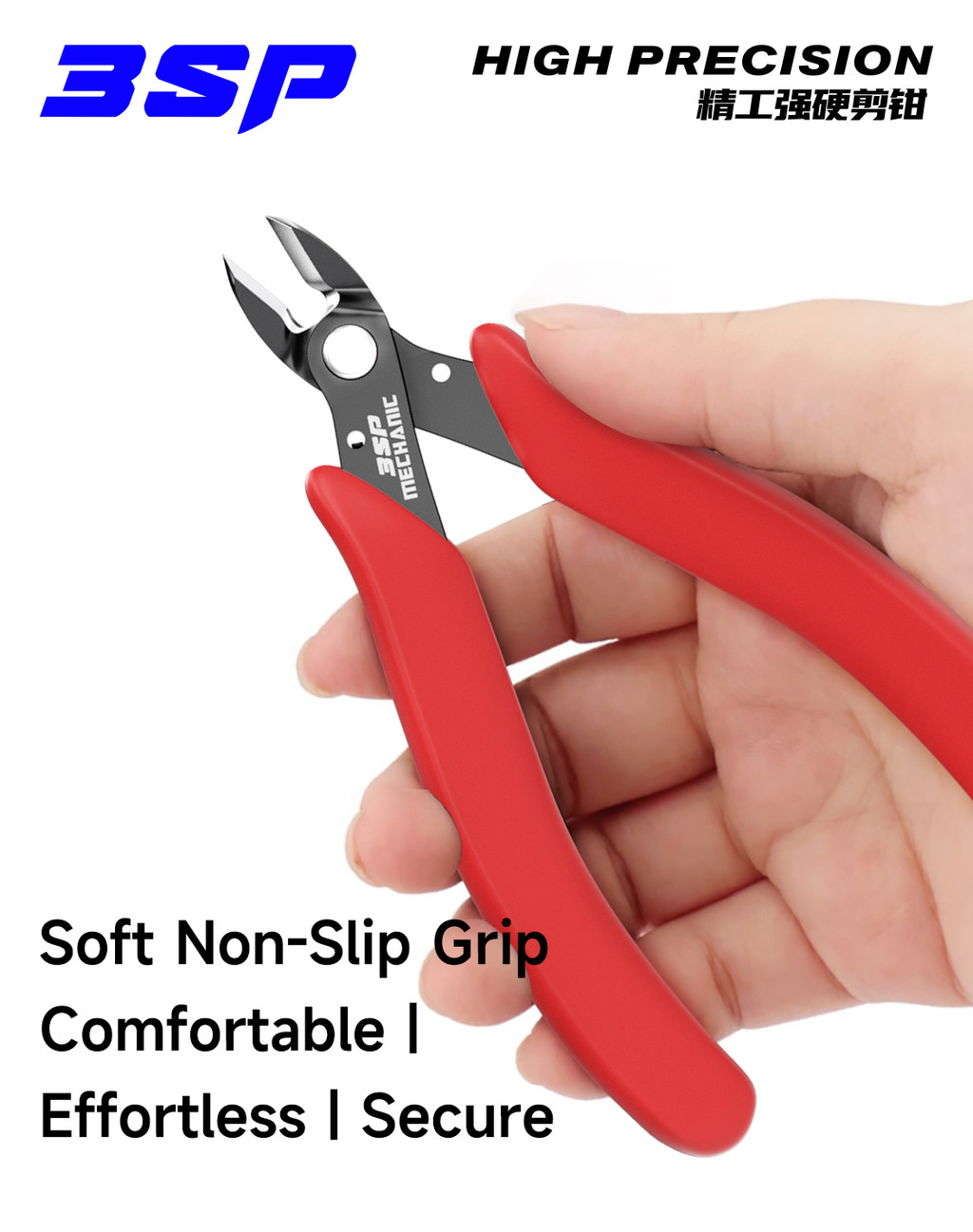 MECHANIC High Precision Diagonal Cutters 3SP Model Forged Steel Sharp ...