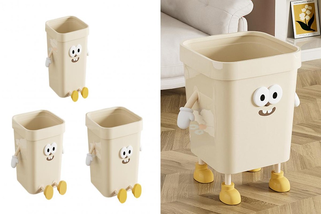 [stylishlife] Cartoon Design Bin Lightweight Garbage Adorable Cartoon ...