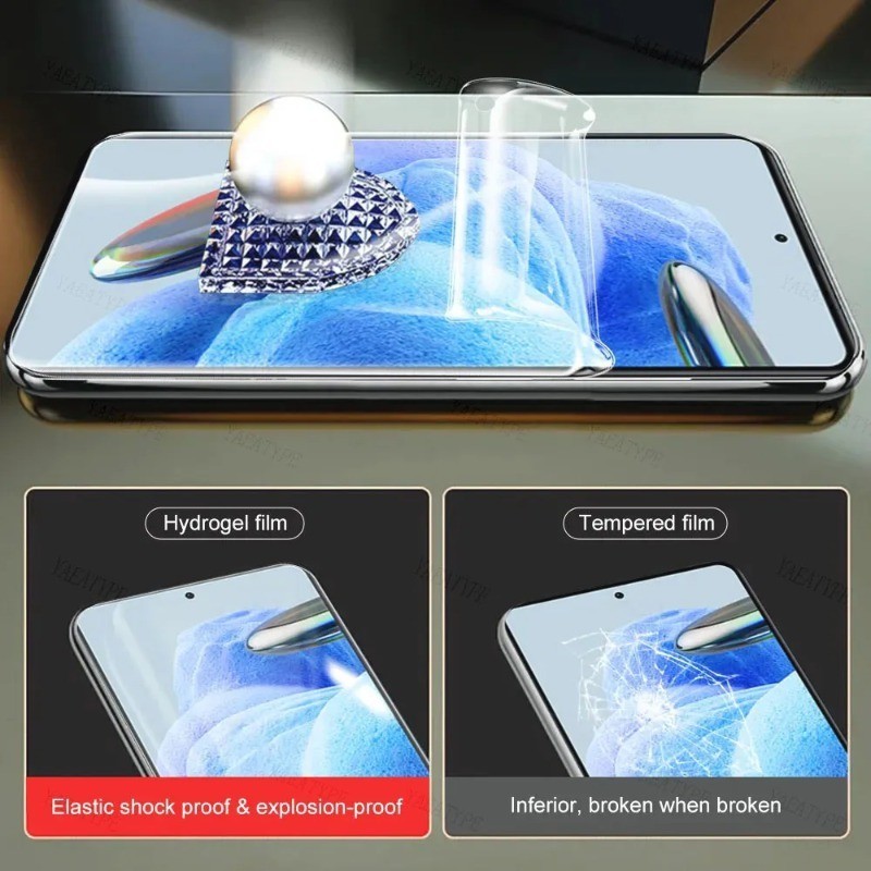 Honor X9C Transparent Matte Phone Case with Tempered Glass Screen ...