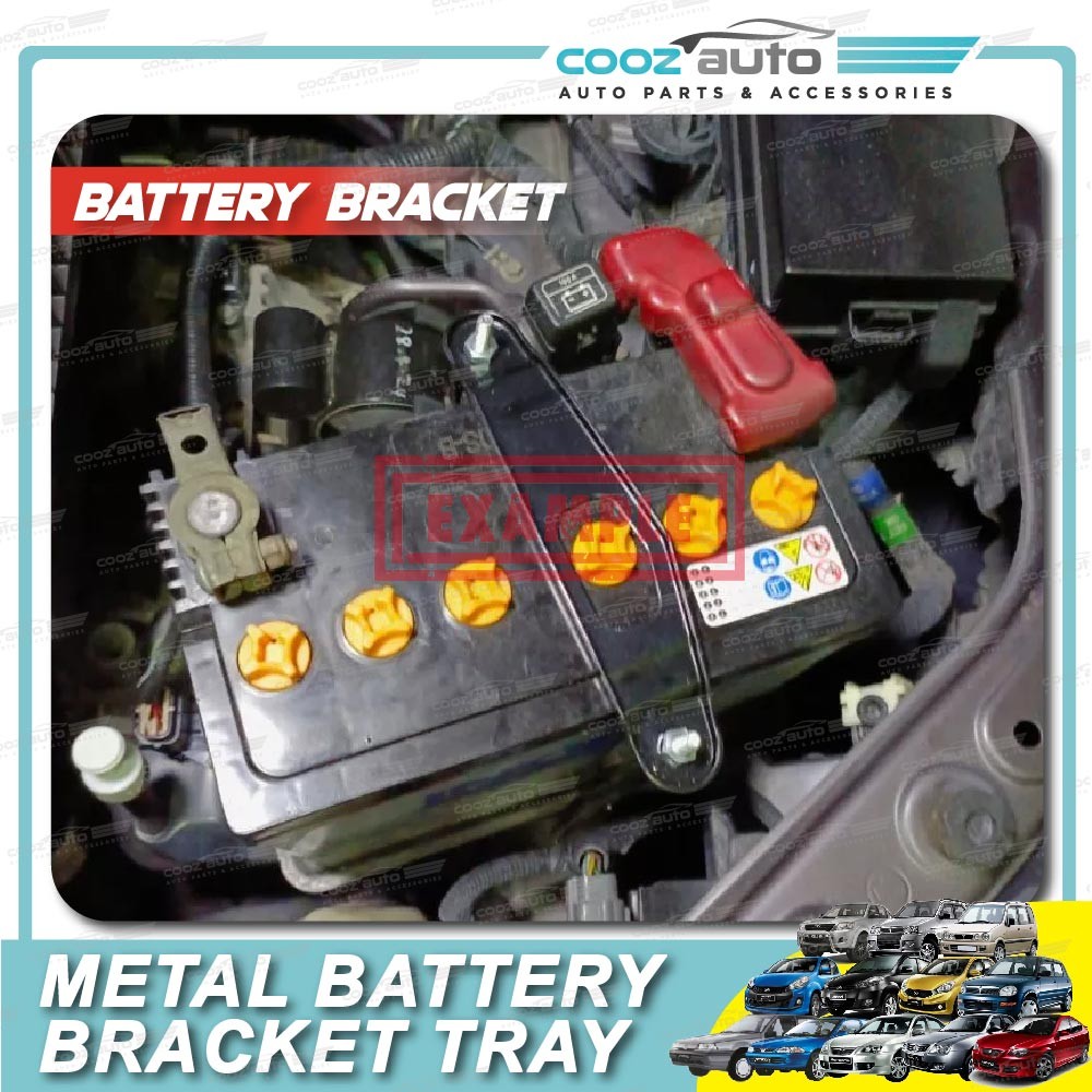 Perodua Alza Bezza Kancil Myvi Wira Saga Battery Bracket Tray Holder ...