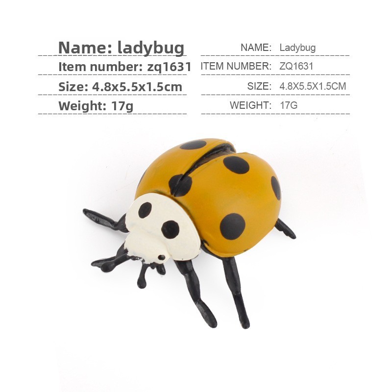Bees Insect Animal Spiders Model Collection Pvc Realistic Replicas For ...