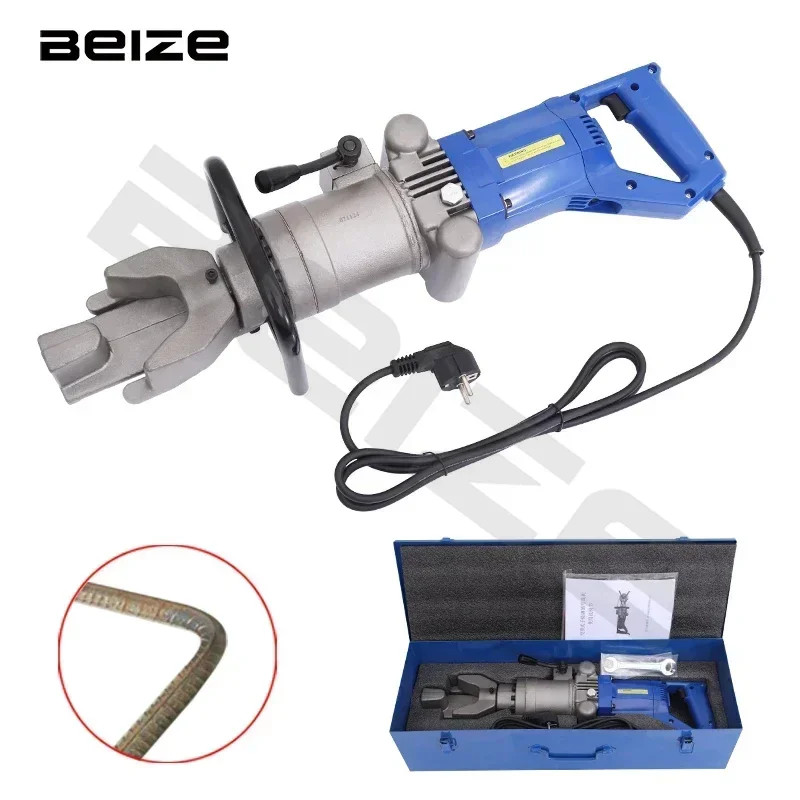 1200W Electric Hydraulic Rebar Bending Machine RB-16 Portable Steel Bar ...