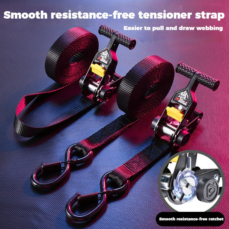 Motorcycle Strap Auto Ratchet Strap Motorcycle Bundled Cargo Strap ...