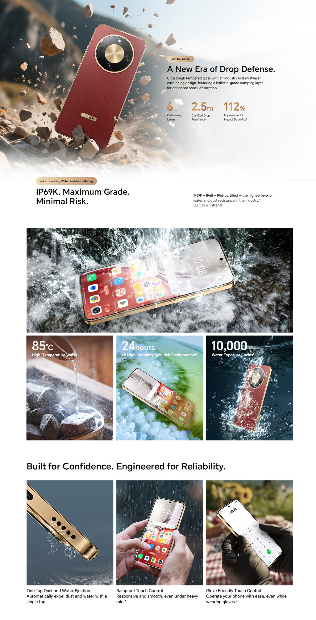 HONOR X9d 5G Smartphone 24(12+12)GB + 256/512GB ROM 108MP OIS+EIS OLED ...