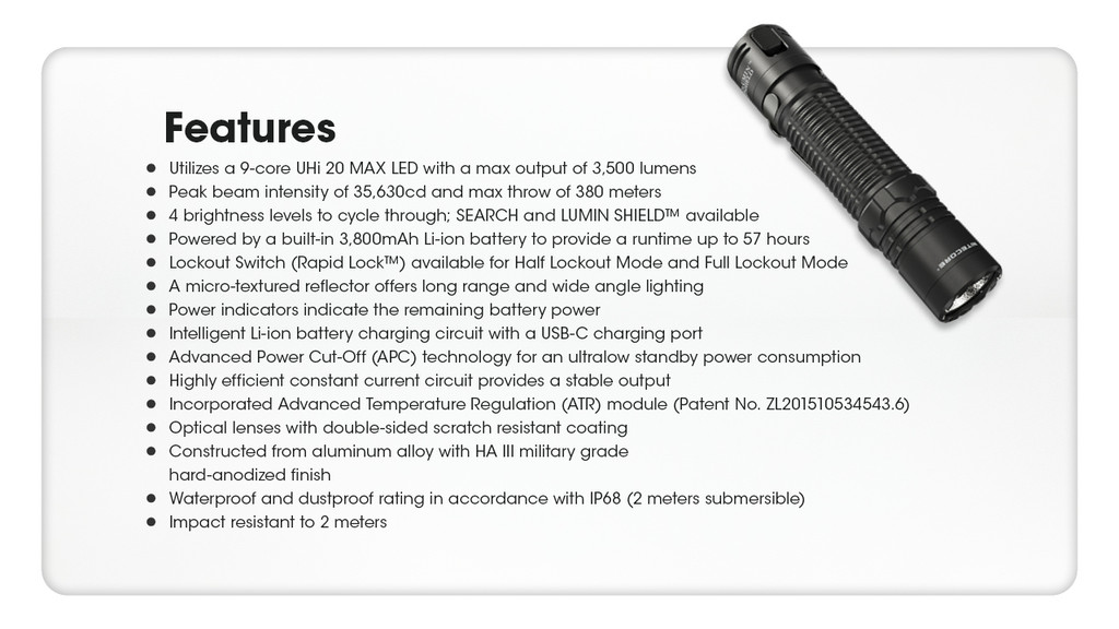 Nitecore EDC31 Compact Tactical EDC Flashlight | Shopee Malaysia