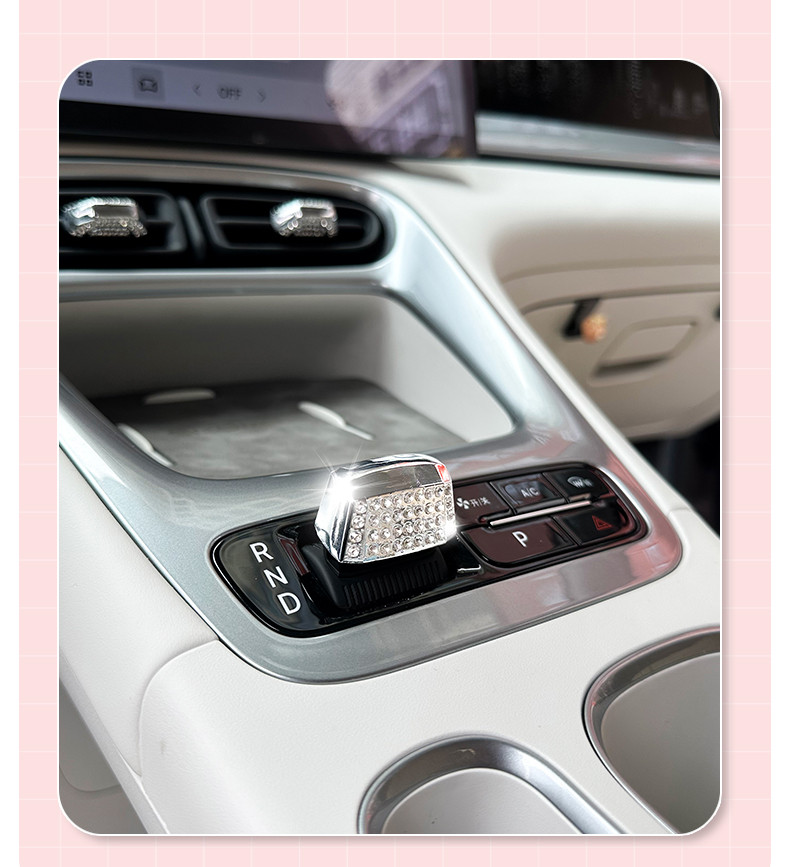 Proton Emas 5 / Geely EX2 / Geome diamond-encrusted decorations for the ...