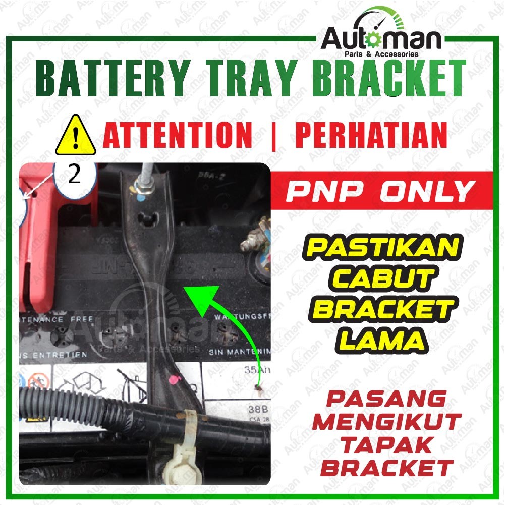 Battery Bracket Tray Holder Perodua Alza 2009 - 2021 Myvi Lagi Best ...