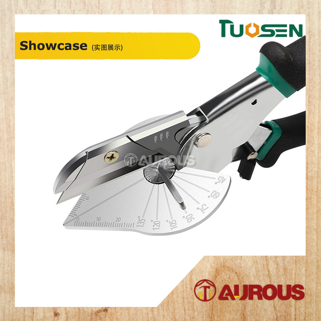 TUOSEN MULTI ANGLE DEGREE ADJUSTABLE PVC TRUNKING CASING TRIM CUTTER ...