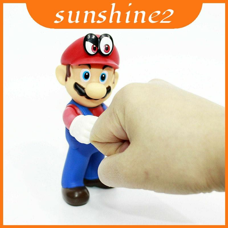 Premium Super New Mario Bros Odyssey Collectible Plastic Pvc Figure ...