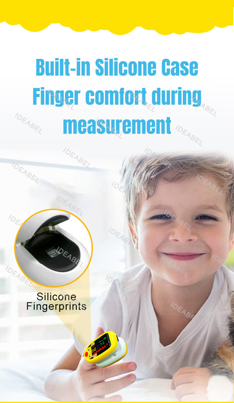 Rechargeable Finger Pulse Finger Monitor Saturation Meter Oximeter ...
