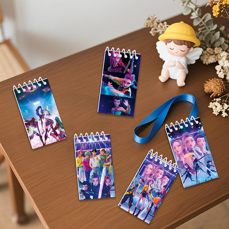 Kpop Demon Hunters Spiral Notebook Creative Diy Student Hand Account ...