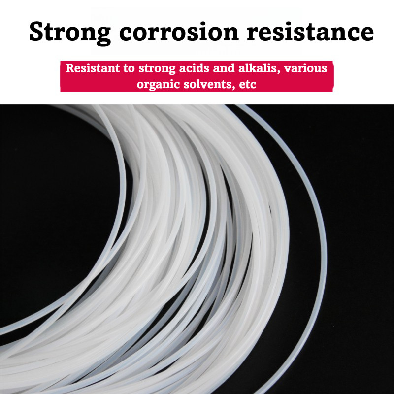 Teflon tube 150V semi transparent PTFE tube PTFE capillary tube wall thickness 0.15/0.2/0.3mm L ...