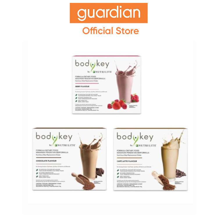 Body-key by Nutrilite Meal Replacement Shake （Berry/latte/Chocolate ...