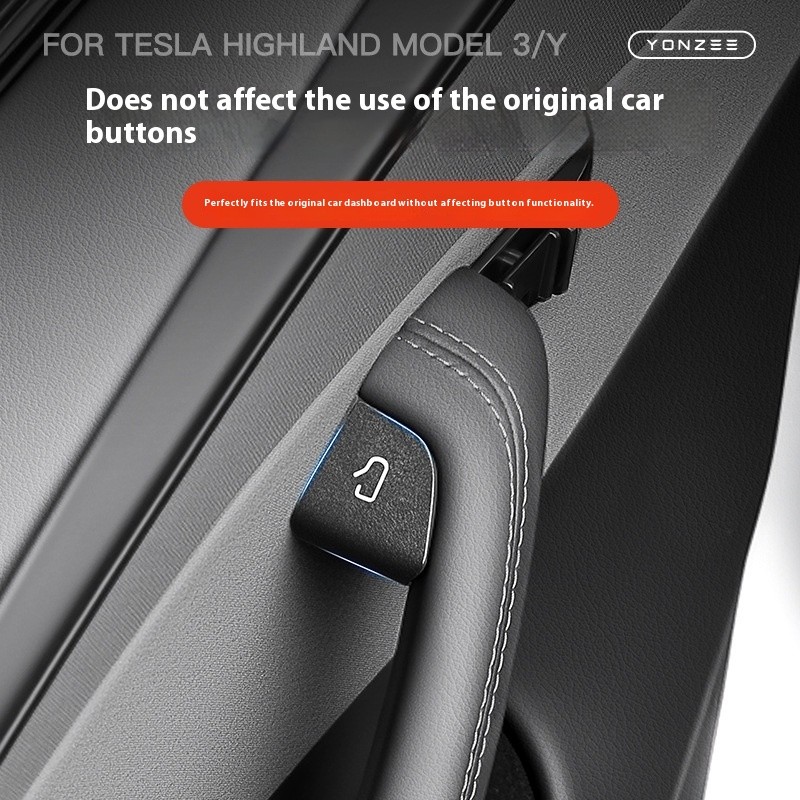 For Tesla Model 3 Highland / Model Y Juniper 2025 Door Switch Button ...