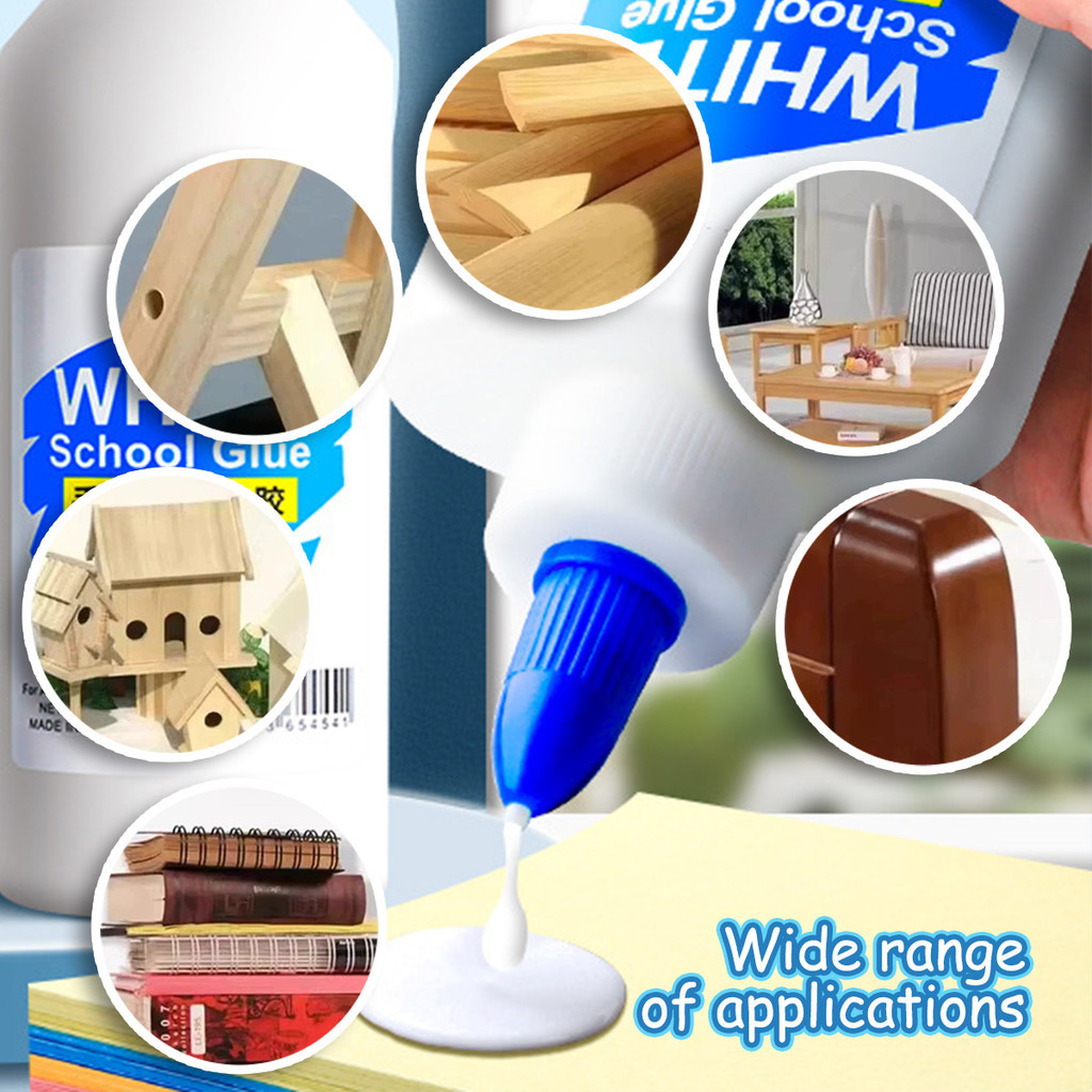 【GUM KAYU】120/250ml white Glue DIY Craft Purpose Gum Latex White Glue ...