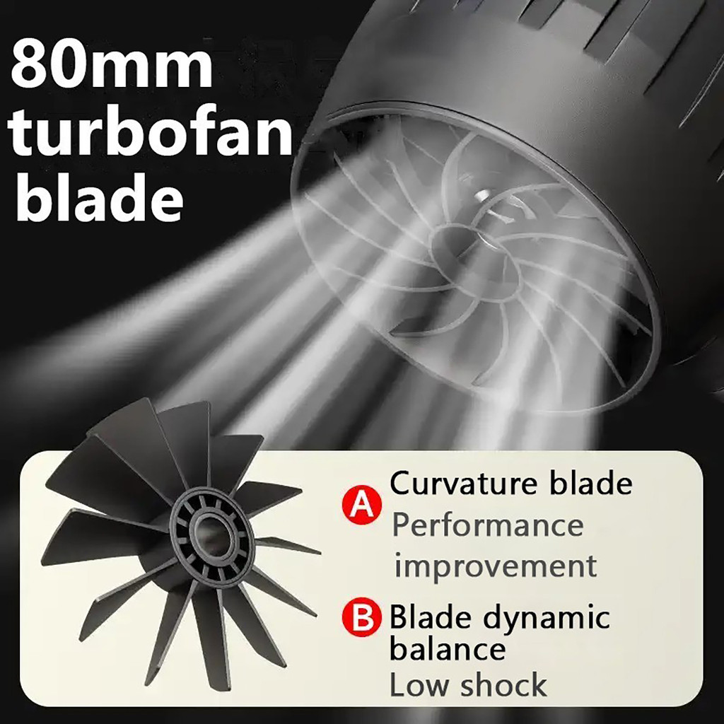 Turbo Blower Cordless Violent Fan Turbo High-Speed Handheld ...