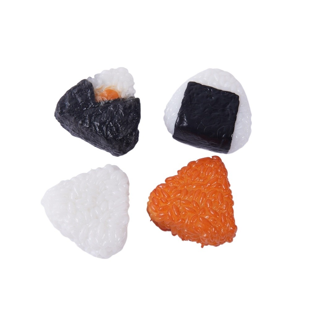 Simulation Rice Roll Triangle Sushi Sample Fake Food Artificial ...