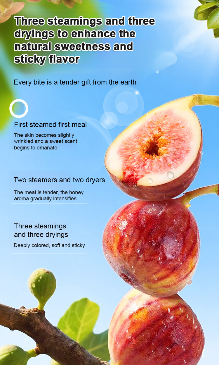🥭Southeast Asia Only🥭Dried Figs | Three-Day Steamed And Sun-Dried Fig Preserves天然古法制作无花果果干 ...