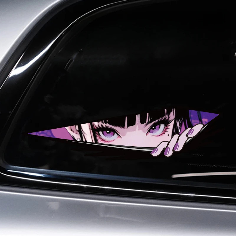 Anime Eyes JDM Motosikal Universal Pelekat Kalis Air Motosikal Tangki ...