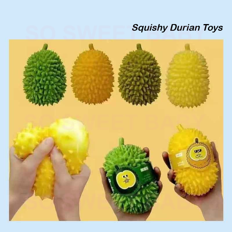 Squishy Durian Toys Slow Rebound Squeeze Decompression Cartoon Cute ...