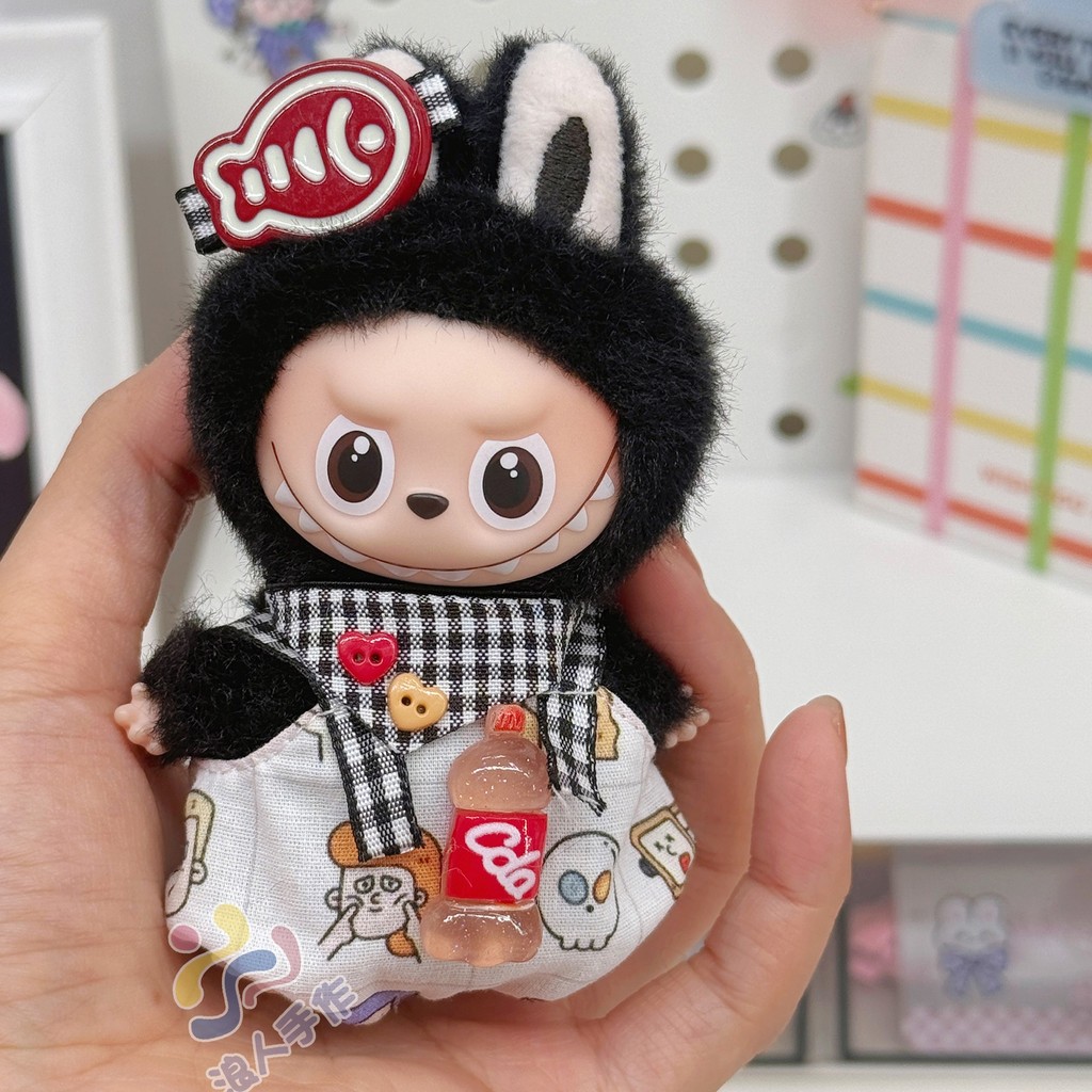 Labubu 4.0 clothes 10cm labubu V4 clothes fourth generation mini labubu ...