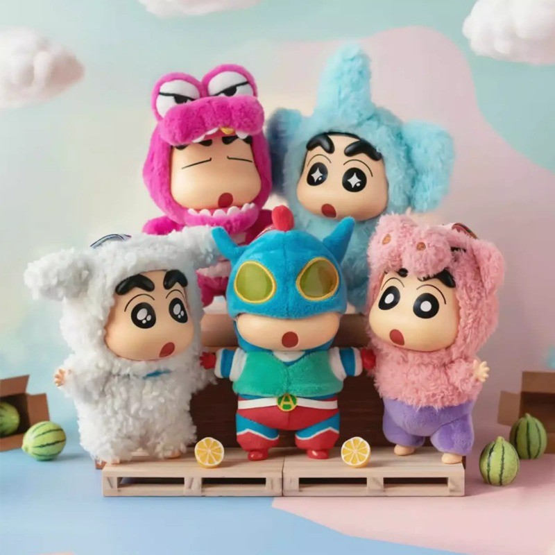 Crayon Shin-Chan Blind Box Costume Party Series Plush Vinyl Doll ...