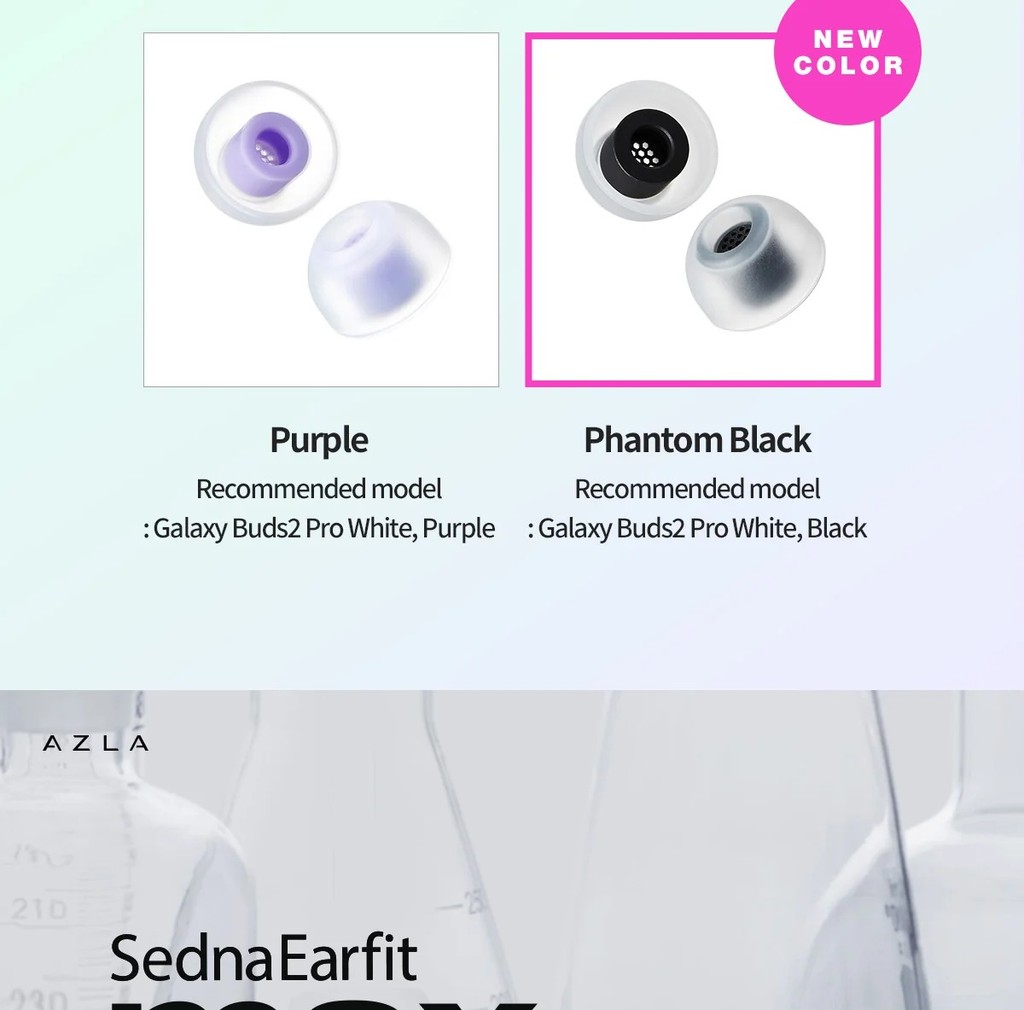 AZLA SednaEarfit MAX for Galaxy Buds 2 Pro, Silicone Replacement ...