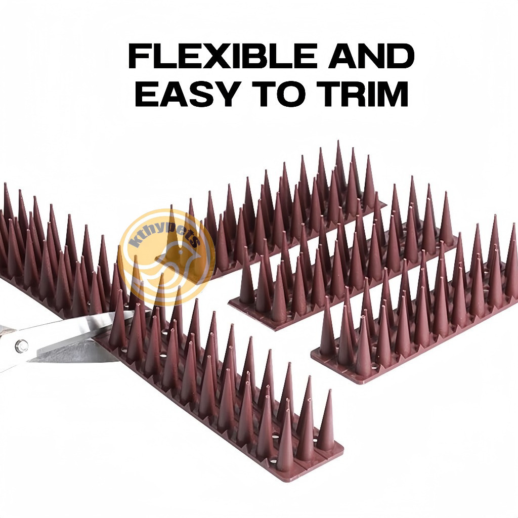 Bird Spikes Cat Pigeon Crow Away Deterrent Spikes Outdoor Anti-Climb ...