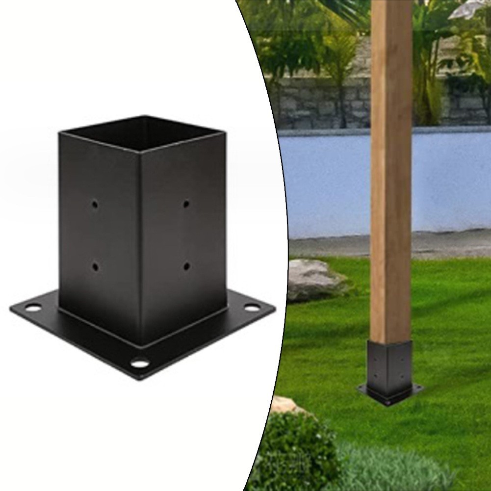 [ZISG HOT] 1pc 4x4inch Pergola Bracket Vertical Angle Corner Woodworks ...