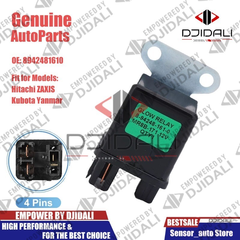 isuzu preheating relay glow plug for hitachi zaxis for kubota yanmar ...