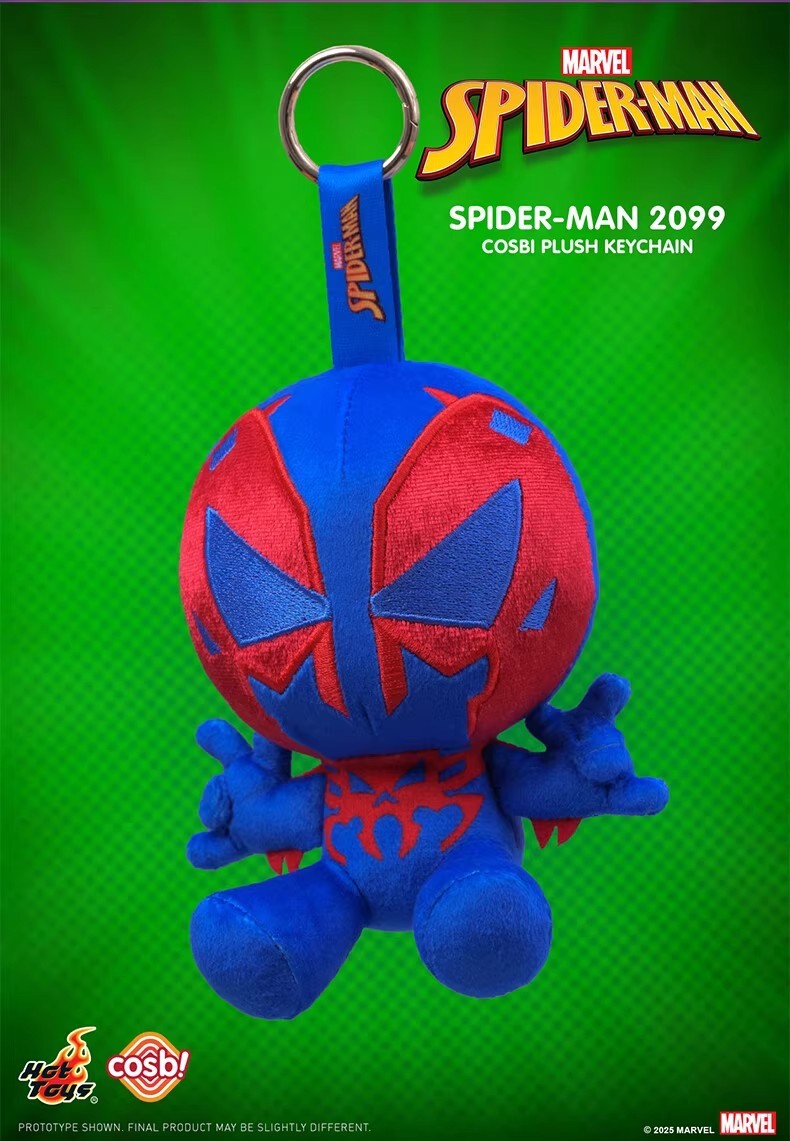 Hot Toys Spiderman Cosbi Keychain Collection Blind Box Venom Spiderman ...