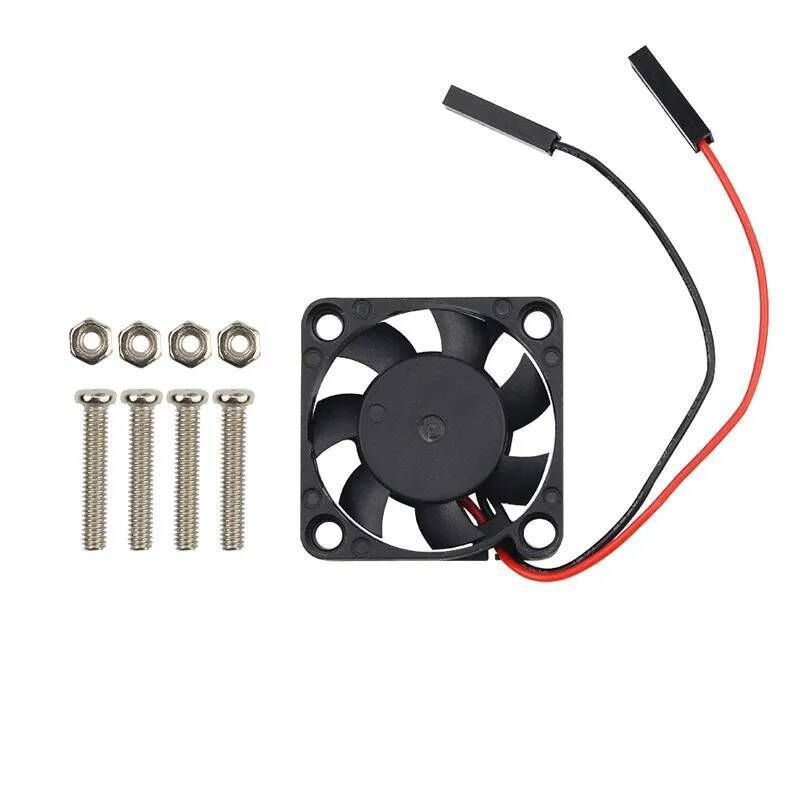 Raspberry Pi CPU Fan Cooling Fan Adjustable 3.3V 5V for Raspbery Pi 4B ...