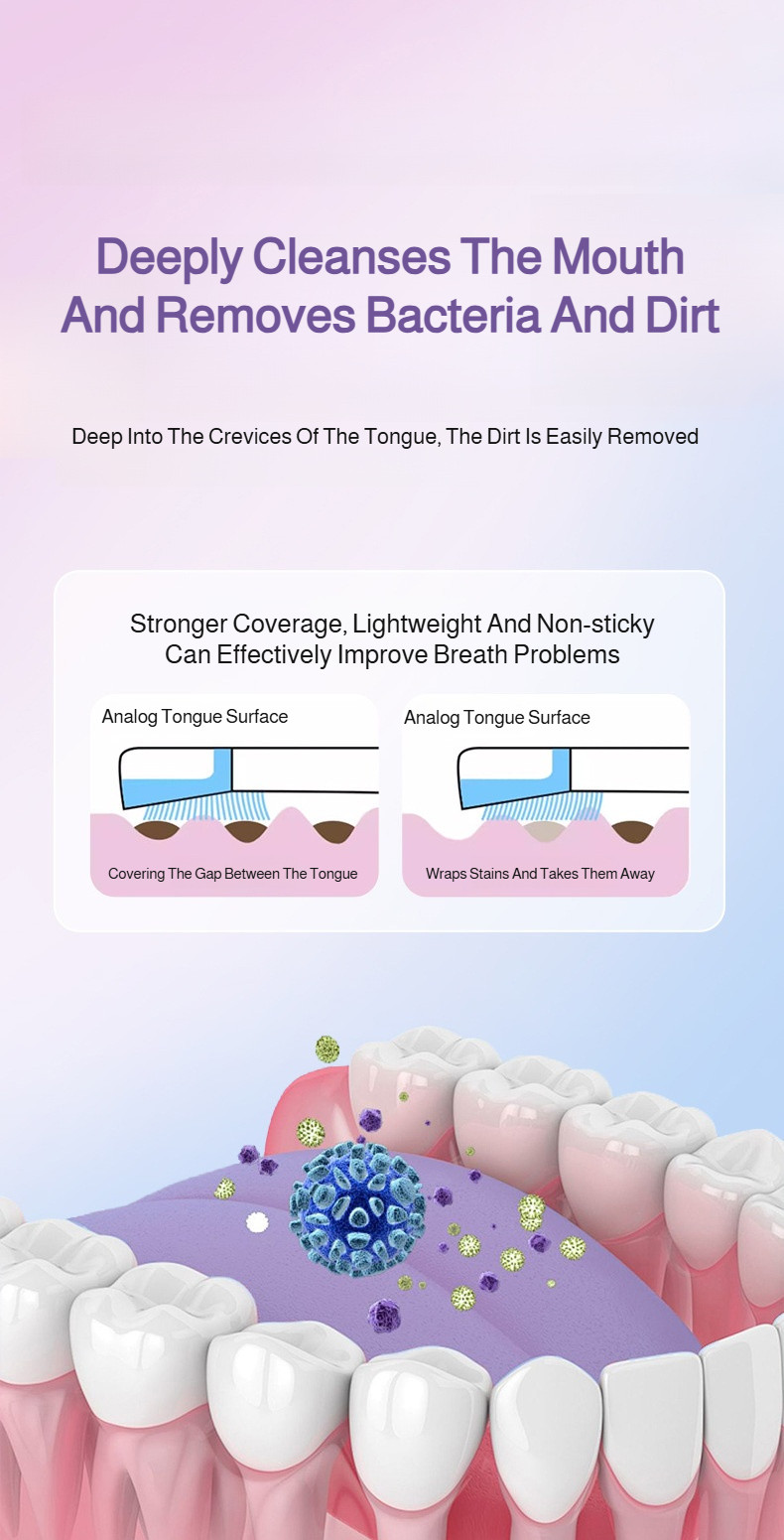 Deodorant at its source Tongue Gel Disinfectant Light and thin Mild ...