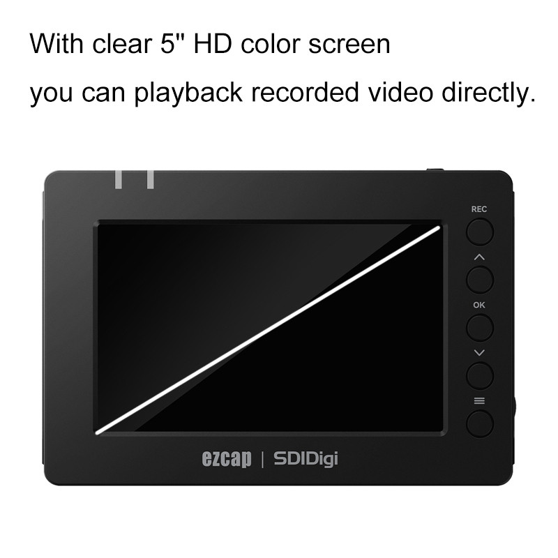 1080P60 HDMI Video Capture Card SDI Game Recorder Record To SD Card for ...