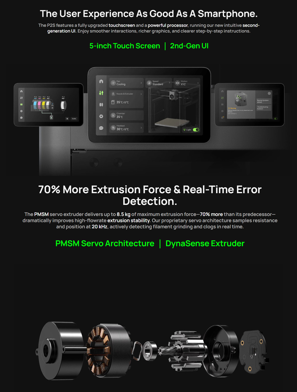 [Ready Stock] Bambu Lab P2S / P2S Combo, Enclosed Core XY 3D Printer ...
