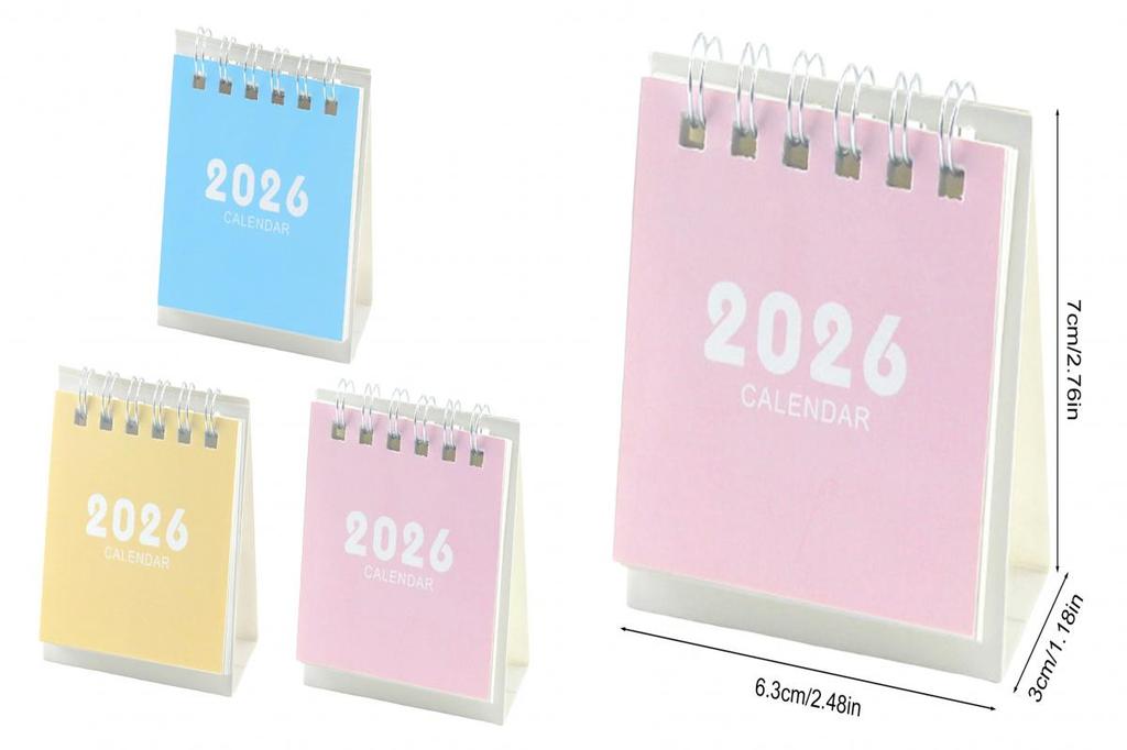 [Ready Stock] Clear Layout Calendar Mini Monthly Scheduler 2026 Mini ...