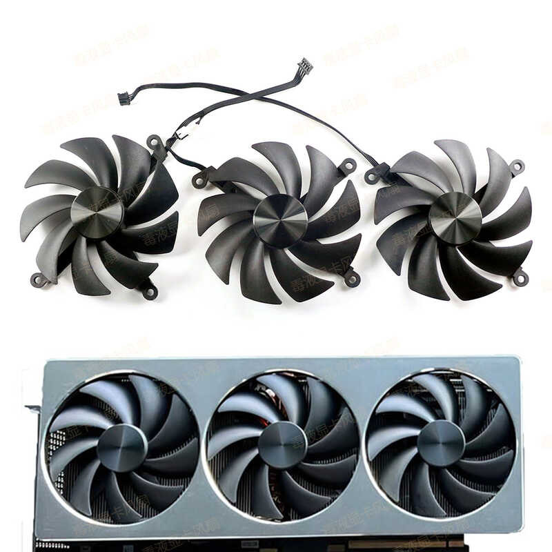 Lenovo GeForce RTX 4080 4090 Graphics Card Cooling Fan Original Double ...