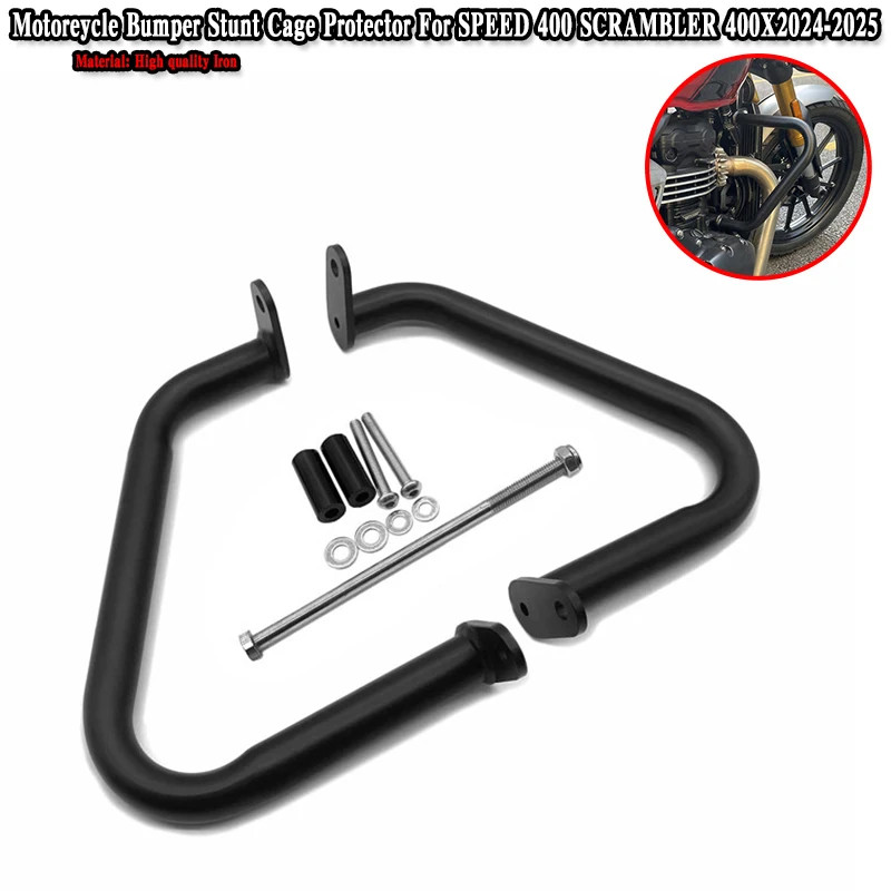 Motorcycle Engine Tank Guard Highway Crash Bars Bumper Stunt Cage ...