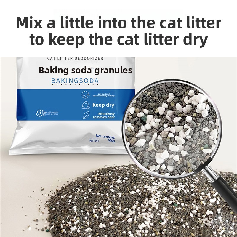 Cat Litter Deodorizer Baking Soda with Activated Charcoal Neutralize ...