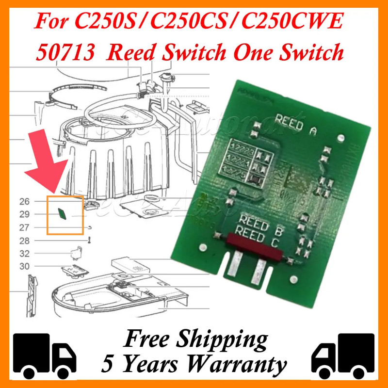 For Thetford C250S/C250CS/C250CWE Reed Switch One Switch 50713 Flushing ...