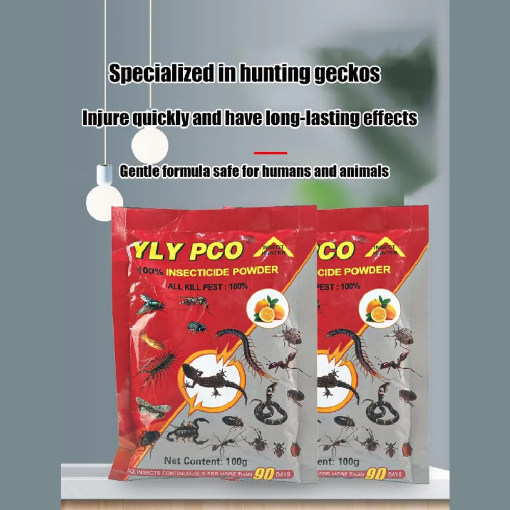 5 bag/50/60/100g Powerful insecticide powder Non-toxic pests Snakes ...