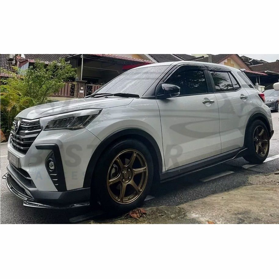 Front Bumper Diffuser Lip Perodua ATIVA Wrap Angle Splitters Glossy ...