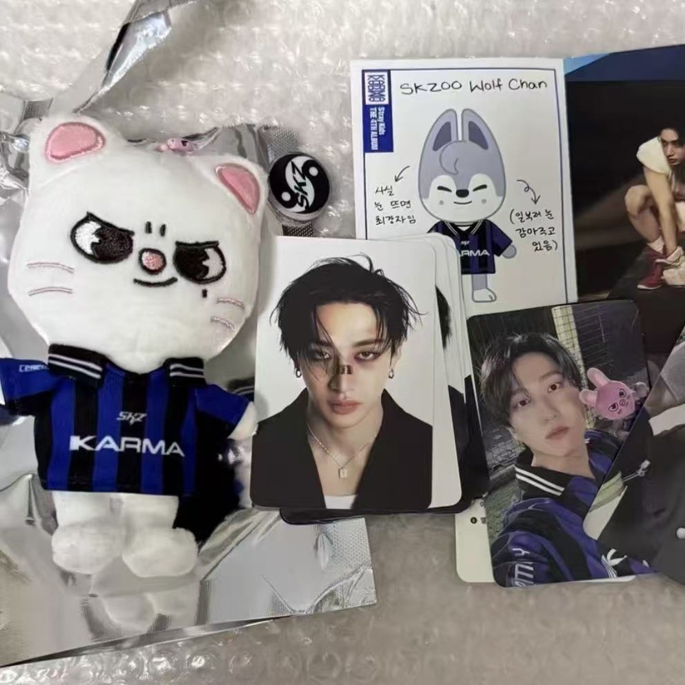 Kpop Idol Stray Kids Album KARMA SKZOO Ver. Box Set (dolls Optional ...
