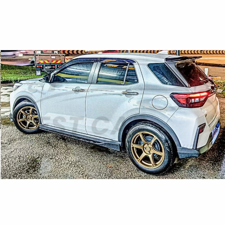Front Bumper Diffuser Lip Perodua ATIVA Wrap Angle Splitters Glossy ...