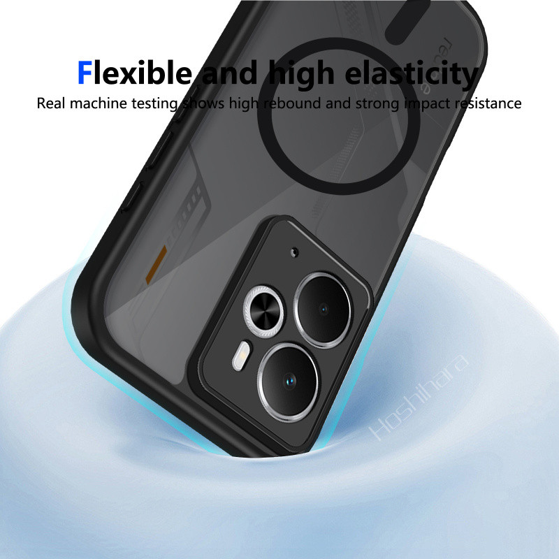 Matte Magnetic Phone Case Realme 14T 14 Pro + Plus 4G 5G Casing New ...
